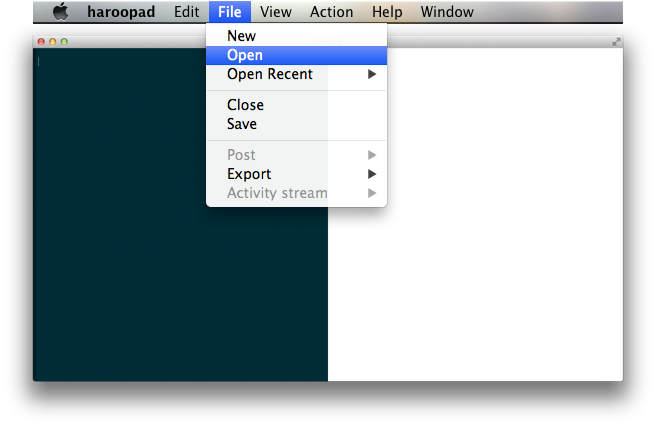 Haroopad - The Next Document processor based on Markdown